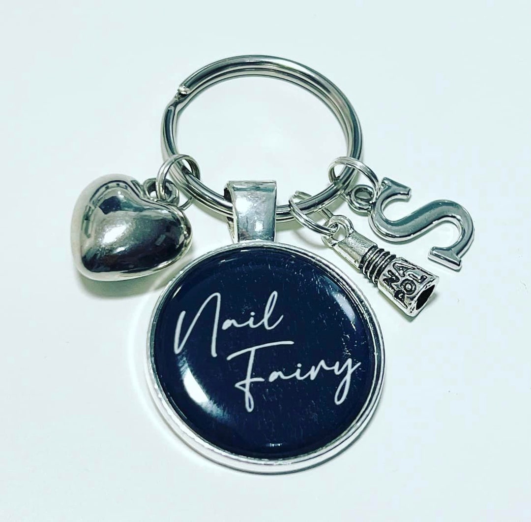 Nail Fairy Keyring - Nail Tech Gift - Nail Technician Thank You ...