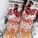 Knit Warm Socks Wool Socks Christmas Socks Present Norwegian Pattern ...