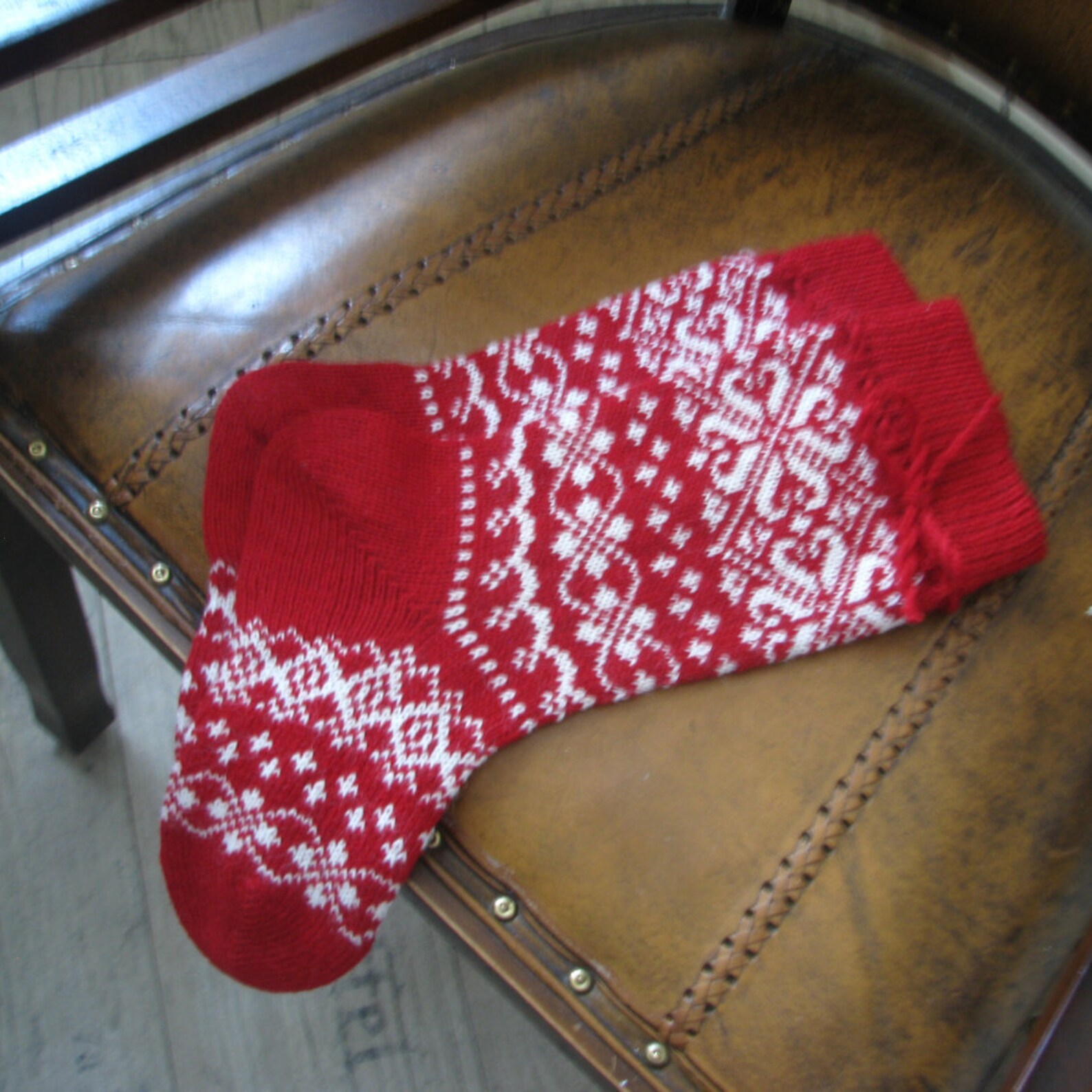Red Knit Socks Wool Socks Knitted Socks Norwegian Socks - Etsy
