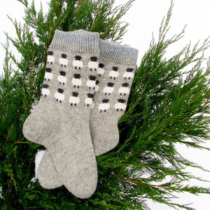 Knit Socks Wool Socks Knitted Socks Scandinavian Pattern Norwegian ...