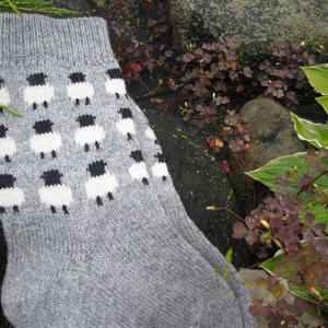 Knit Socks Wool Socks Knitted Socks Scandinavian Pattern Norwegian ...