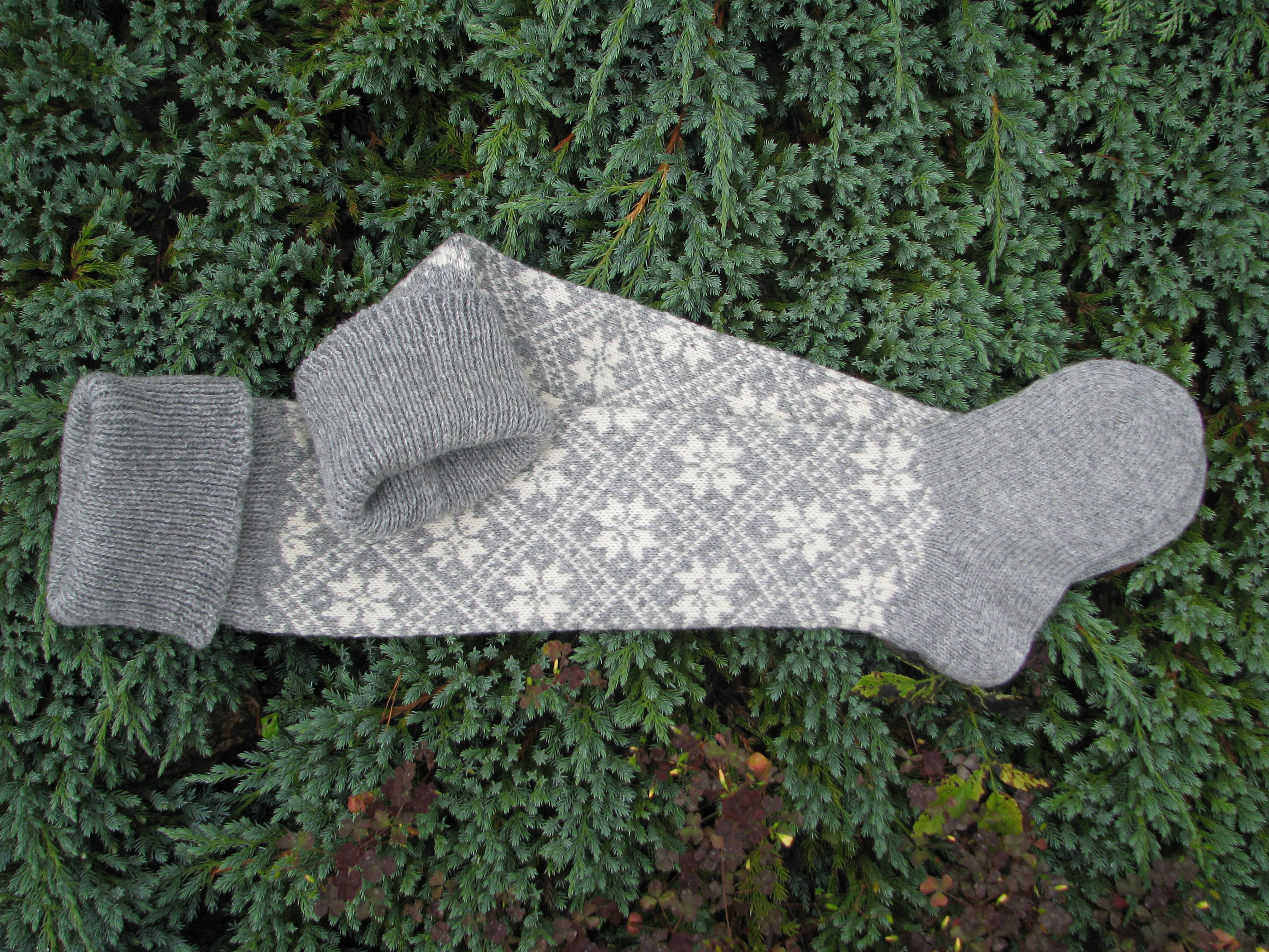 Long knit socks Wool socks. Norwegian socks. Christmas socks | Etsy