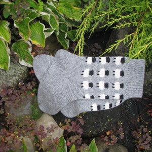 Knit Socks Wool Socks Knitted Socks Scandinavian Pattern Norwegian ...