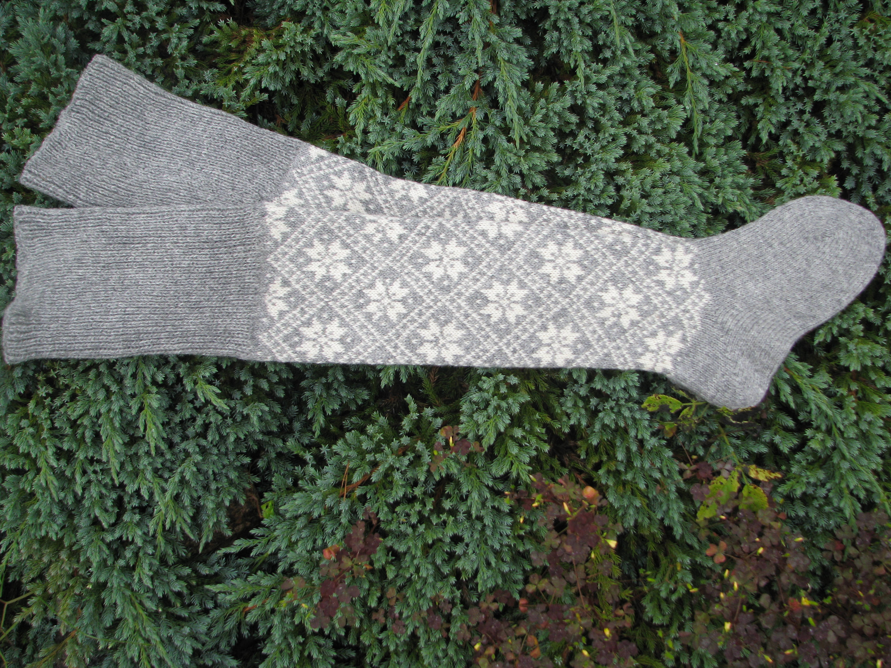 Long knit socks Wool socks. Norwegian socks. Christmas socks | Etsy