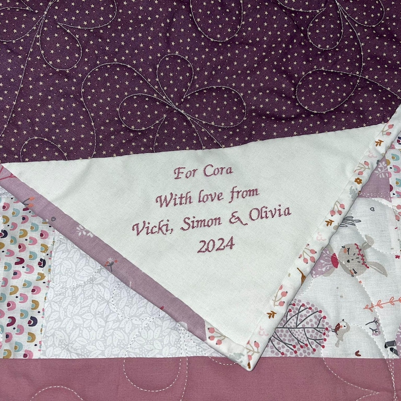 Quilt Label Fabrics - Etsy UK