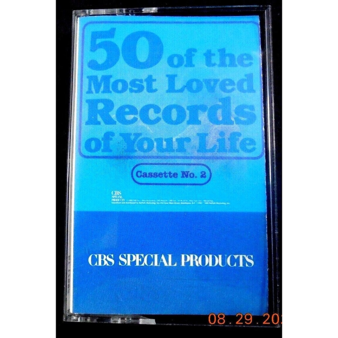 50 of the Most Loved Records of Your Life Vol 2 Cassette 1984 CBS ...