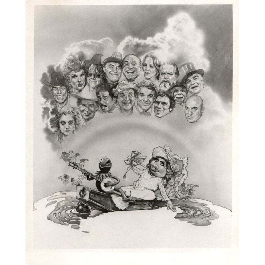 The Muppet Movie 1979 Animation Card and Credits Page 9 7/8 X 8 5/8 - Etsy
