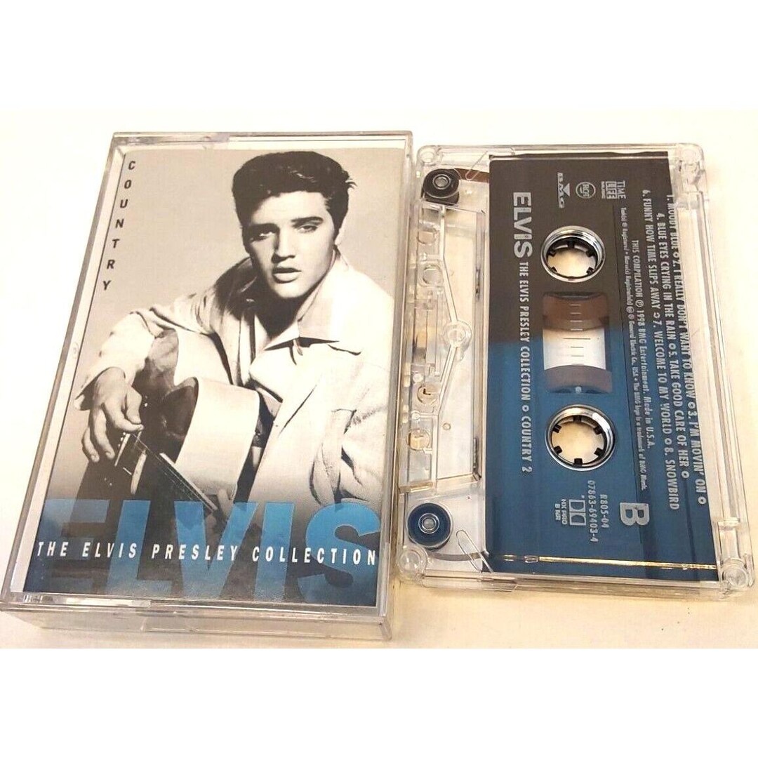 The Elvis Presley Collection Country Cassette Tape 1 - Etsy