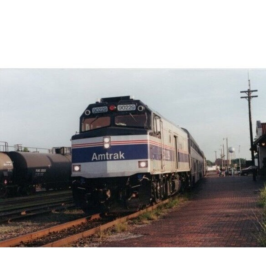 Amtrak Engine 90229 Location Unknown Photo 4 X 6 - Etsy