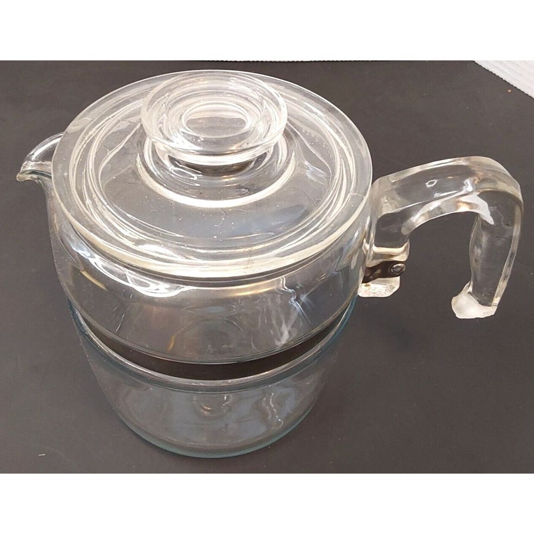 Pyrex Flameware 7756B Coffee Pot With 7756C Lid No Internal Parts - Etsy