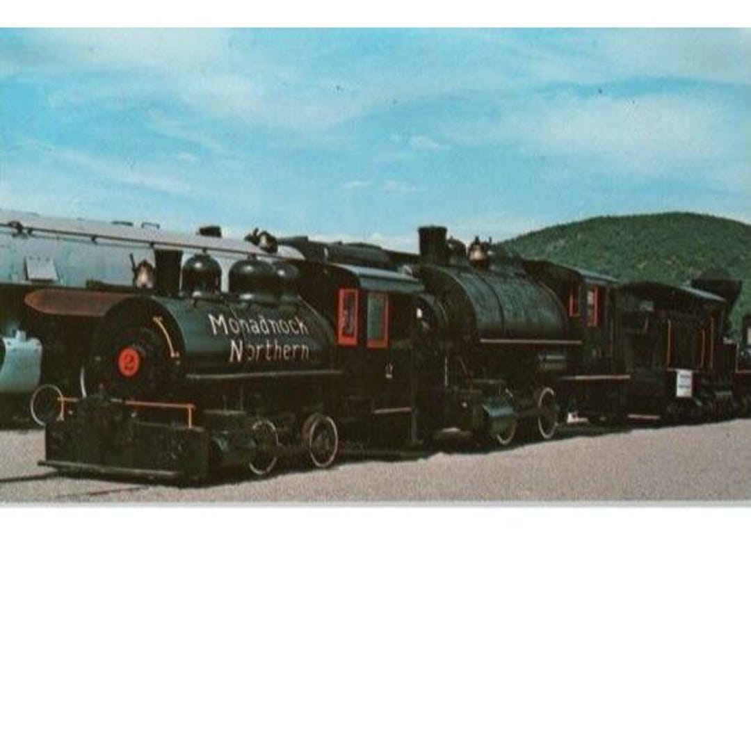 Steamtown USA Bullard Locomotive Number 2 Bellows Falls Vermont ...