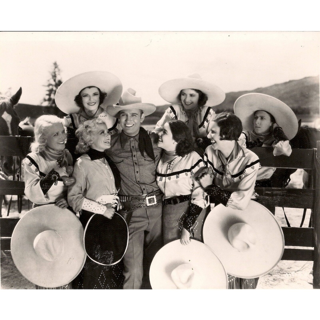 Gene Autry Singing Cowboy Western Star Publicity Photo Print 8 X 10 ...