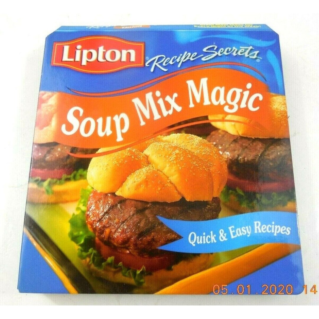 Lipton Recipe Secrets Soup Mix Magic Cookbook Hardback - Etsy