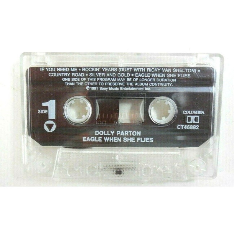 Dolly Parton Eagle When She Flies Country Music Cassette - Etsy