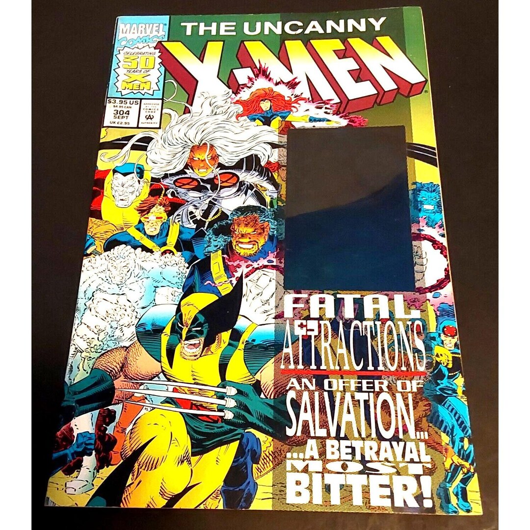 The Uncanny X Men 304 Marvel Comics September 1993 - Etsy