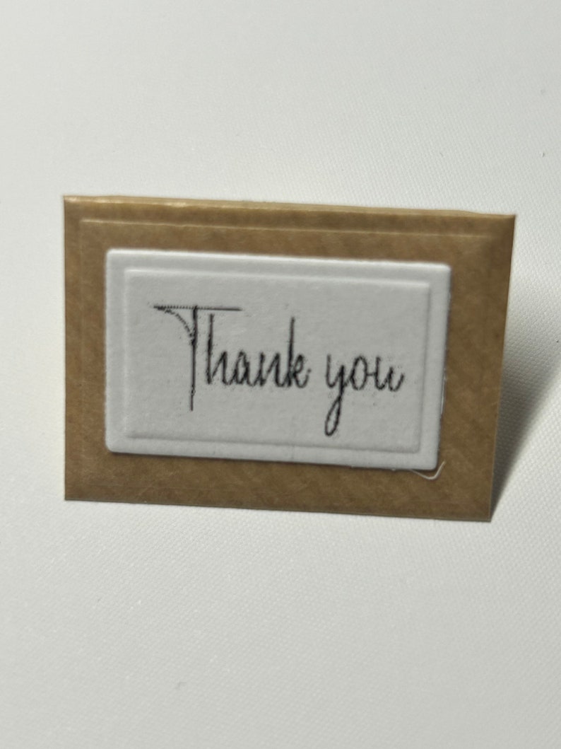 Miniature Envelopes Brown Paper Teeny Tiny Envelopes Mini - Etsy