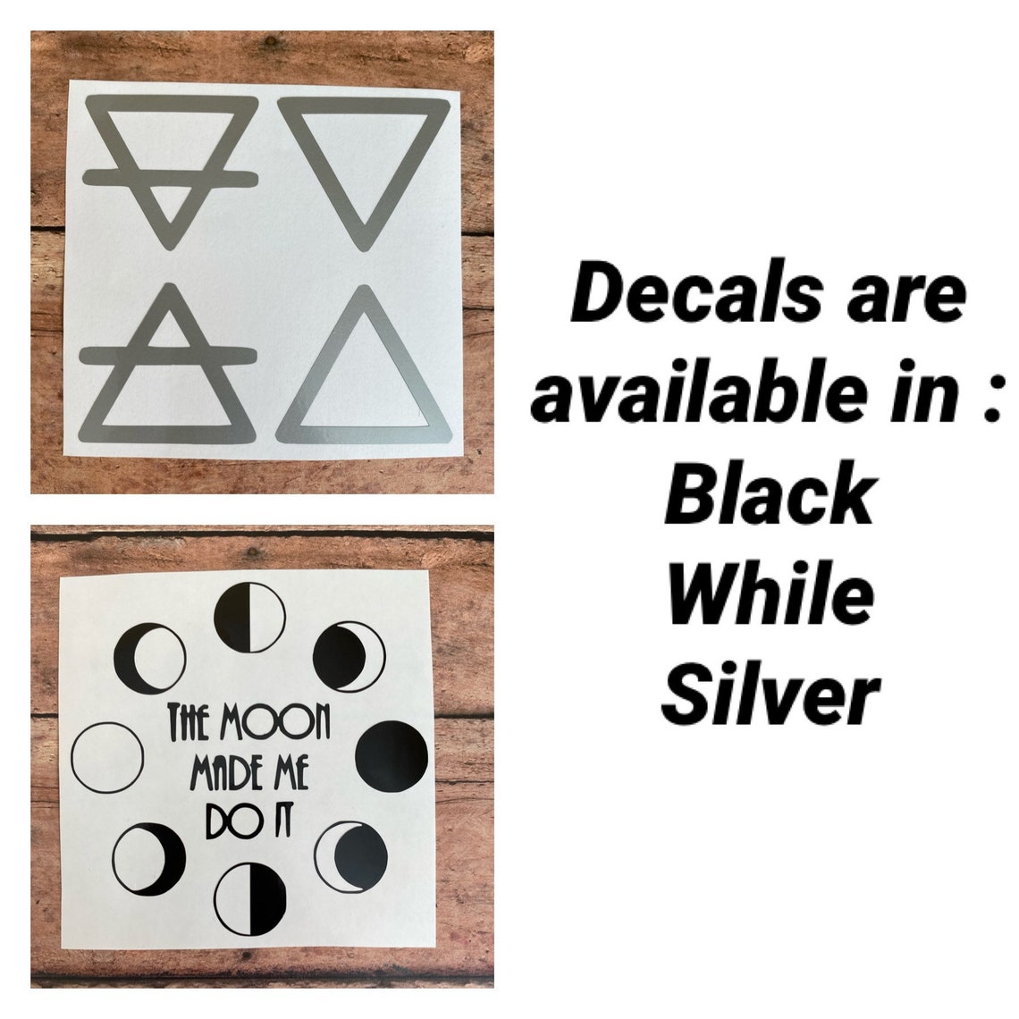 Wiccan Pagan Witch Vinyl Decals - Etsy