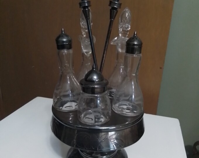 Vintage Cruet Set - Etsy