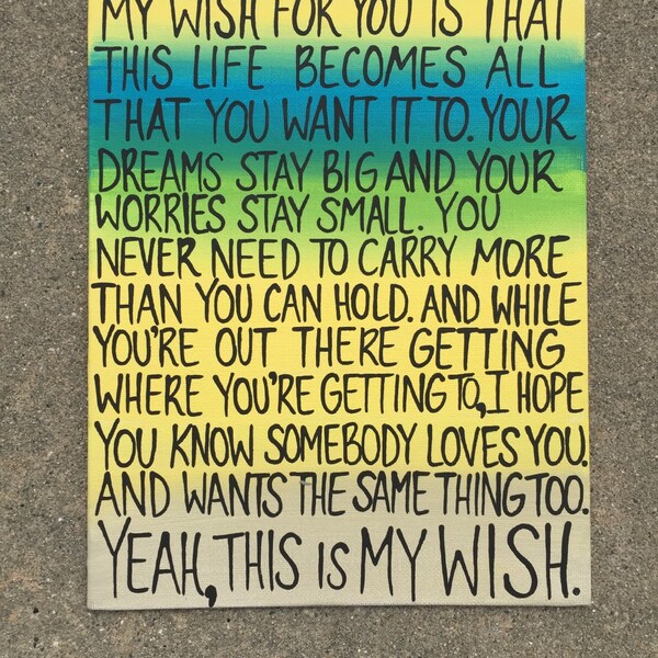 My Wish for You - Etsy