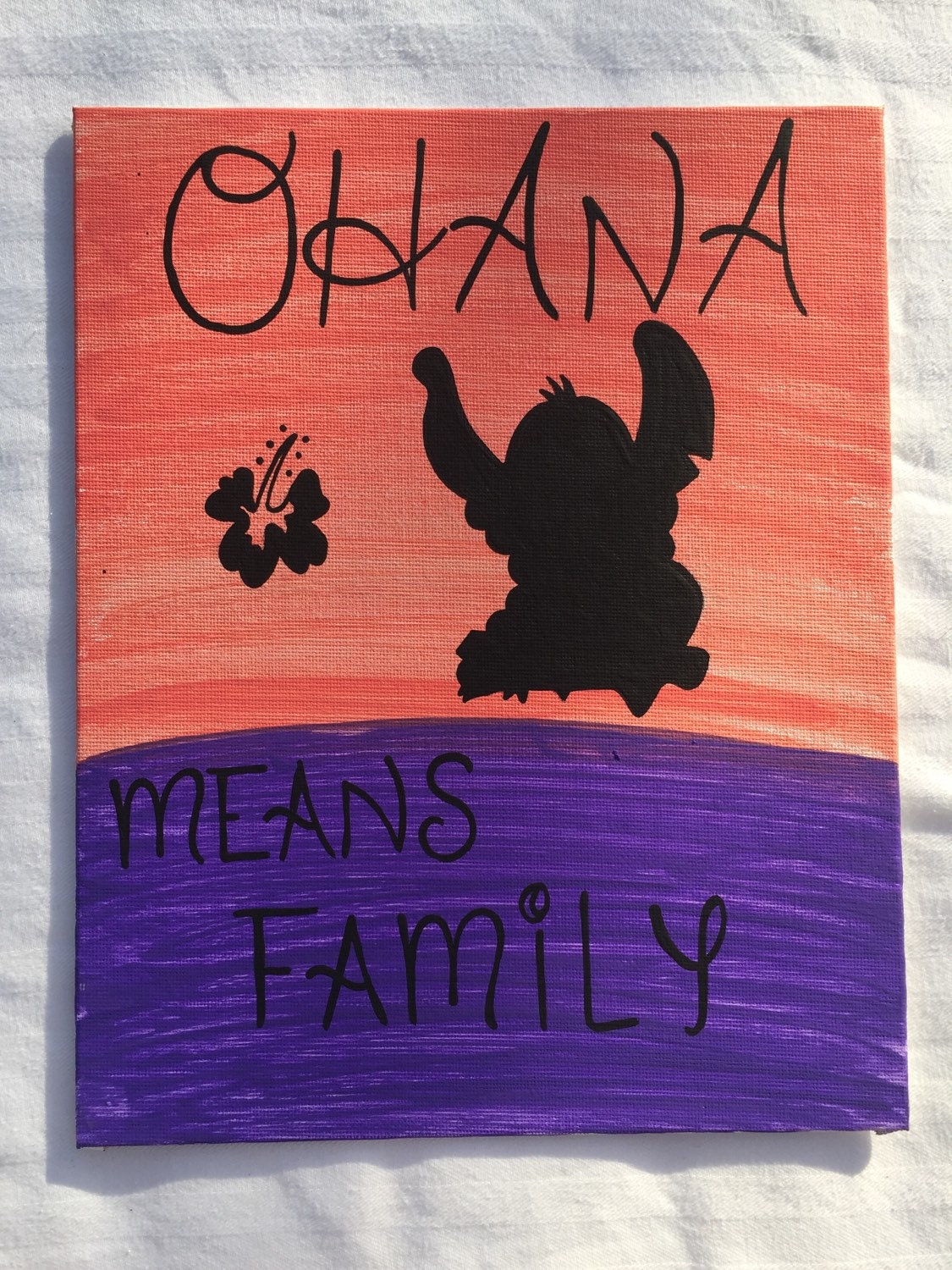 Ohana Canvas Painting