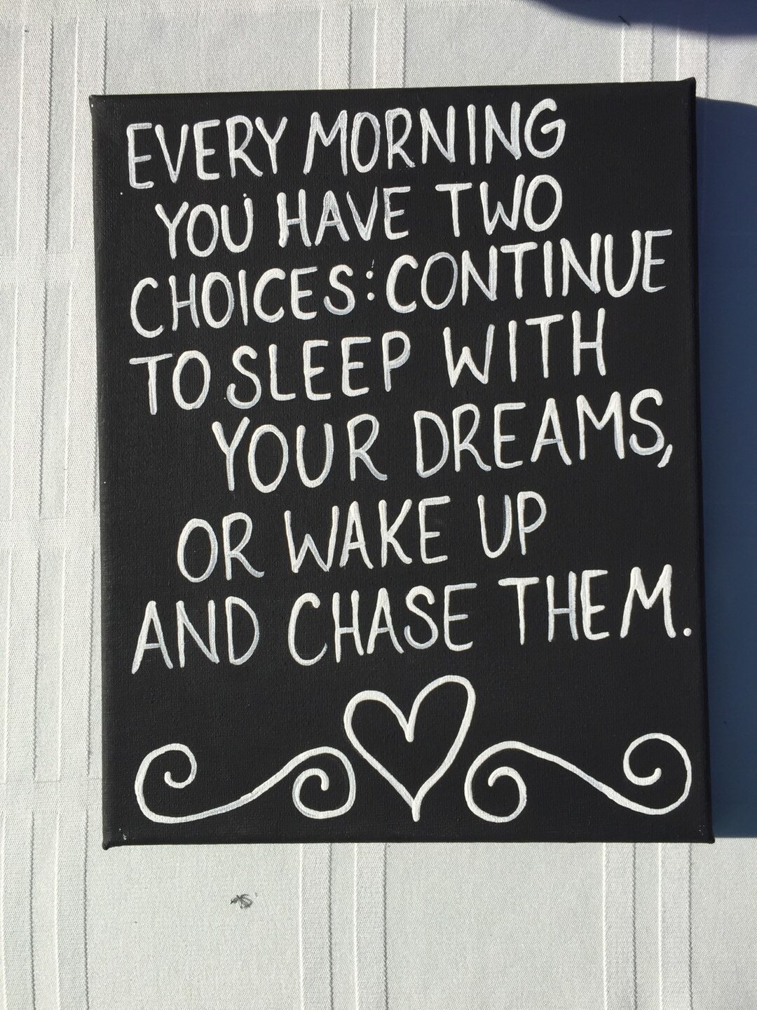 Every Morning You Have Two Choices Painting - Etsy