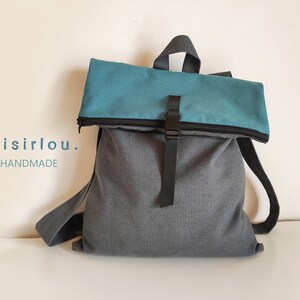 Convertible Backpack Comfy Purse Bag College Backpack Waterproof Canvas ...