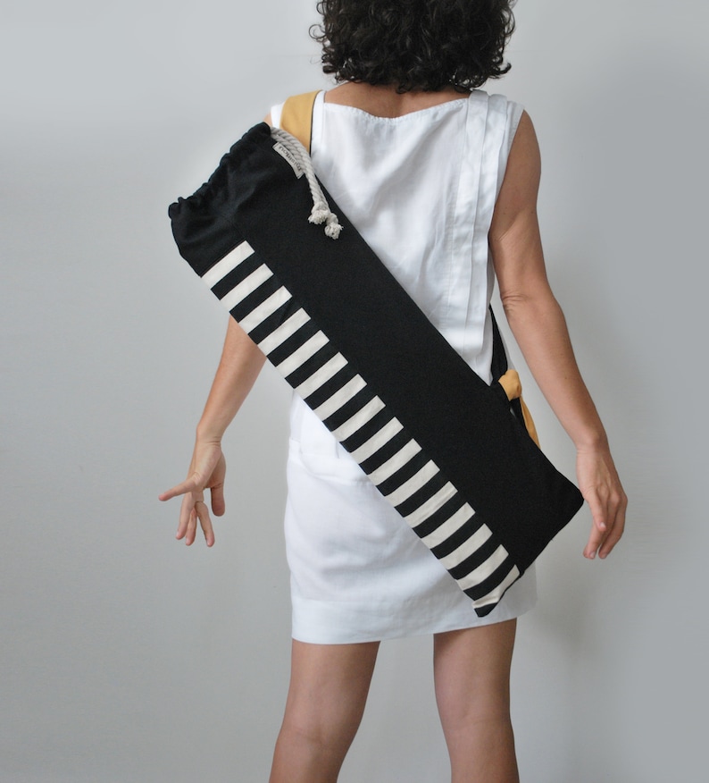 Yoga Mat Bag Minimal Pilates Mat Carrier Durable Cool Mat Bag - Etsy
