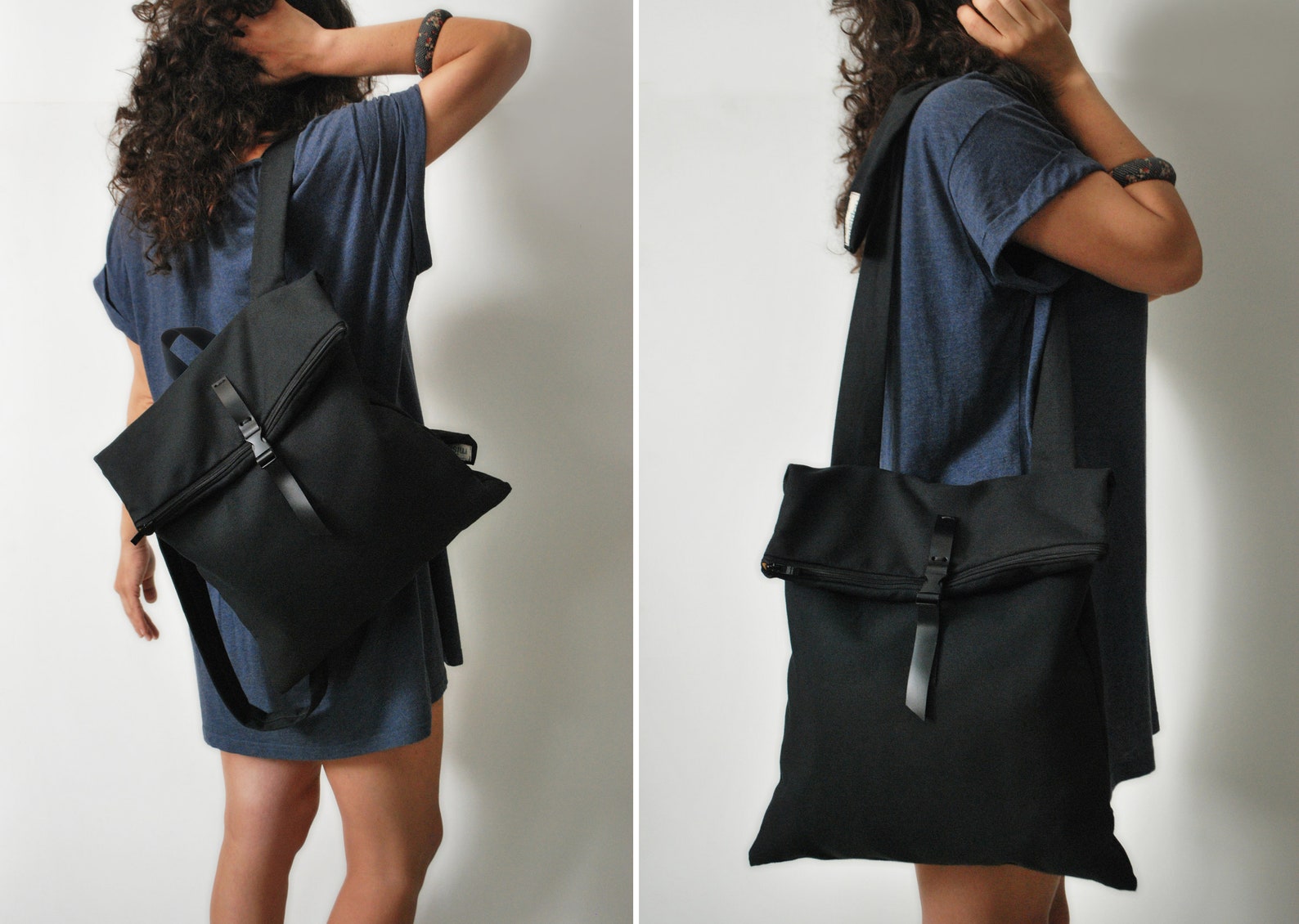 Convertible Backpack Yellow Laptop Bag Waterproof Canvas | Etsy