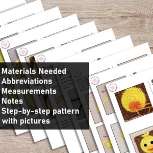 Duck Granny Square Crochet Pattern | Crochet Jungle Blanket | Crochet ...