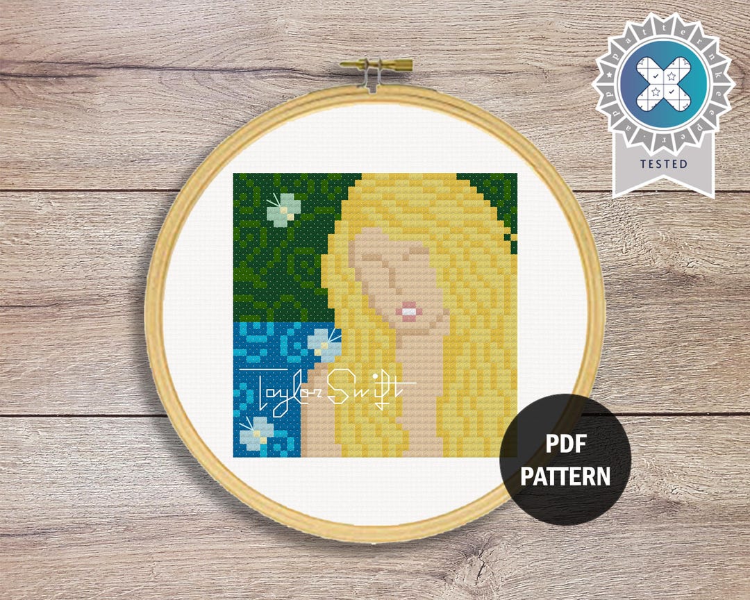 Debut Album Cover Cross Stitch Pattern - Etsy
