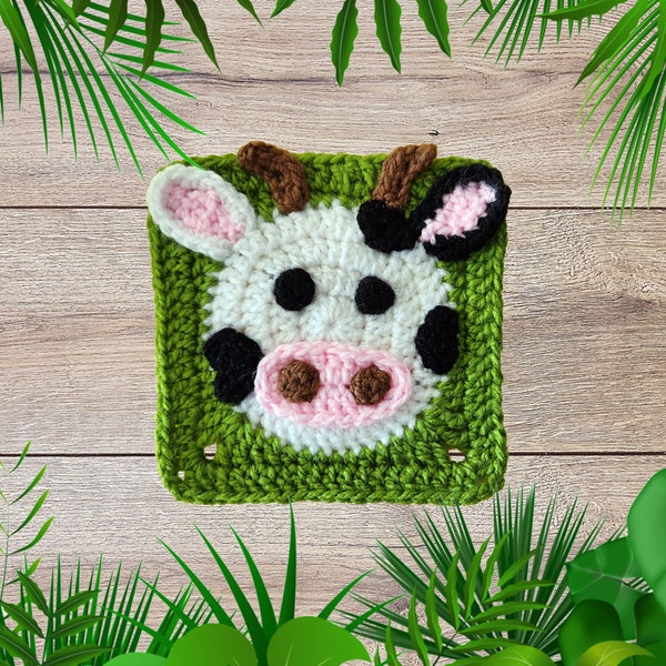 Granny Square Animal Pattern - Etsy