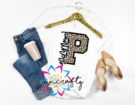 Leopard Team Names Letter Team Mascots Adult Unisex Shirt - Etsy