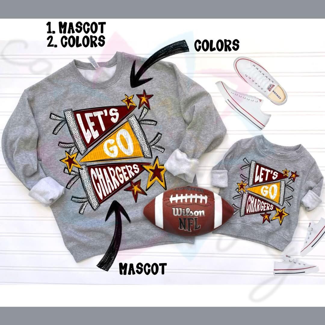 Custom Pennent Flag - School - Mascot - Sports Unisex - Etsy