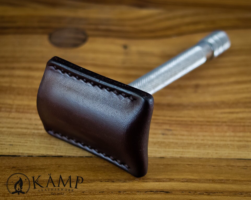 Leather Safety Razor Cover Razor Blade Cover Safety Razor - Etsy