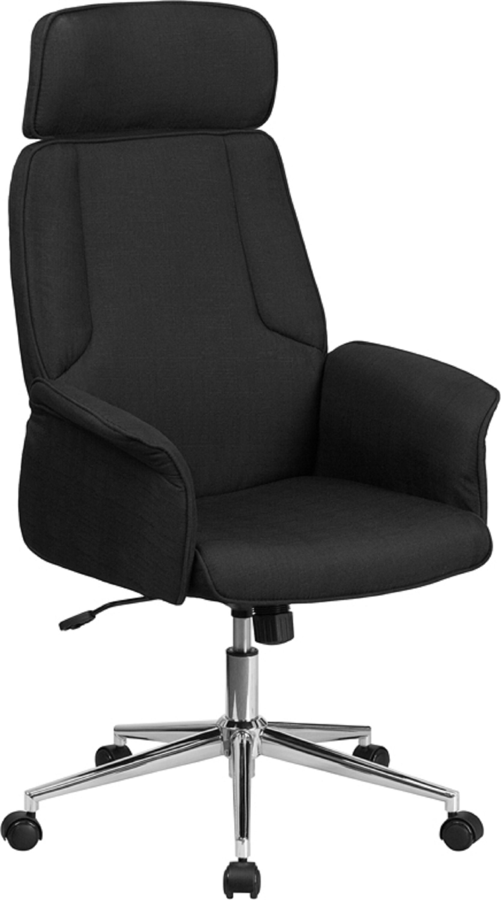 Custom Designed High Back Fabric Executive Chair With Your Personalized ...