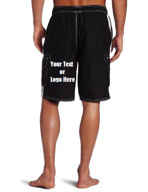 Custom Personalized Designed Swim Trunks - Etsy