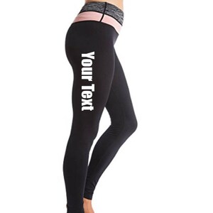 Custom Personalized Designed Ombre Yoga Pants Workout Leggings - Etsy