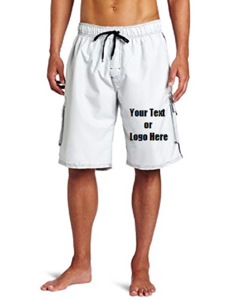 Custom Personalized Designed Swim Trunks - Etsy