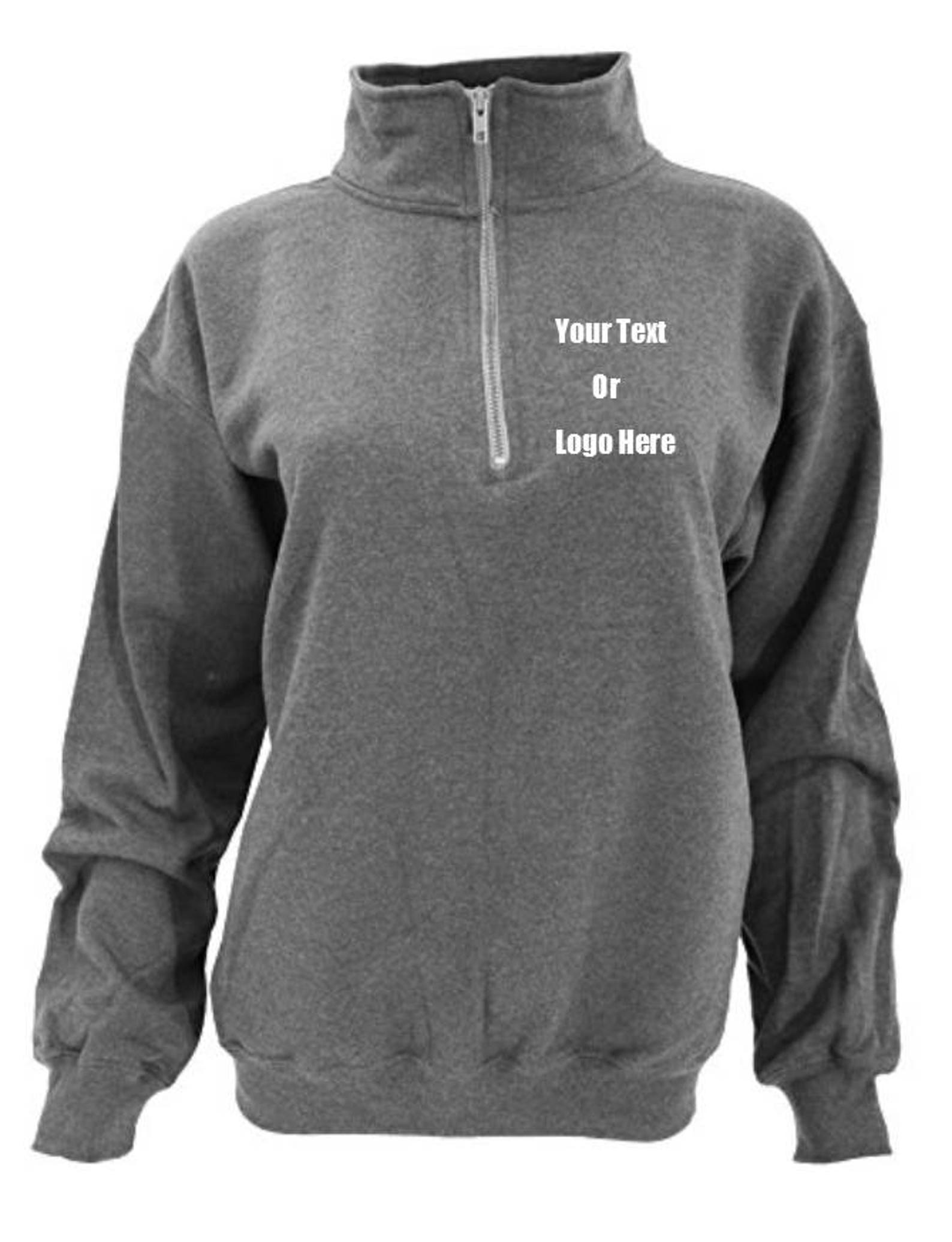 Custom Personalized Design Your Own Vintage 1/4 Zip Pull-over - Etsy