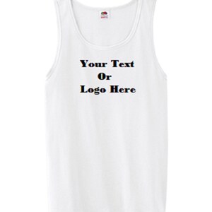 Custom Personalized Design Your Own Tank Top - Etsy