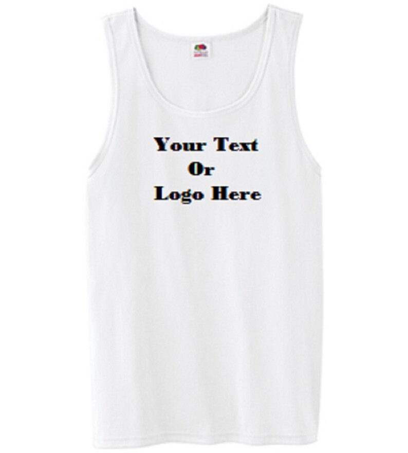 Custom Personalized Design Your Own Tank Top - Etsy