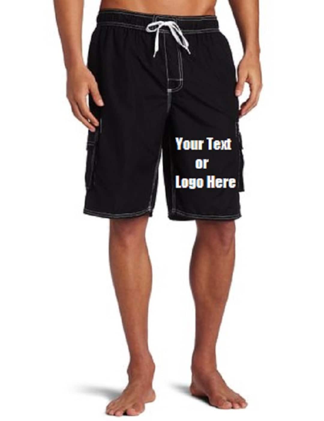Custom Personalized Designed Swim Trunks - Etsy