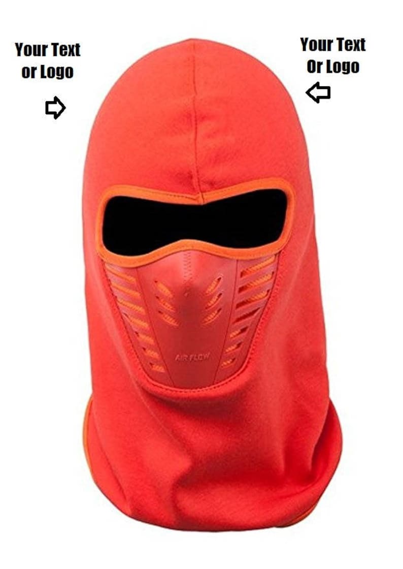 Custom Personalize Design Your Balaclava Windproof Ski Mask - Etsy