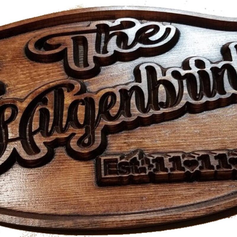 Carved Wooden Signs - Etsy