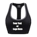 Custom Personalized Designed Workout Sports Bra Removeable - Etsy