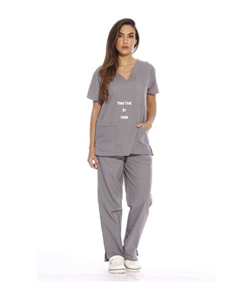 Custom Personalized Designed Scrub Sets Six Pocket Medical | Etsy