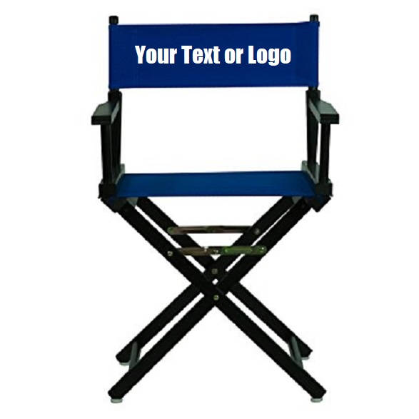Custom Designed Folding Directors Chair With Your Personal or Business ...