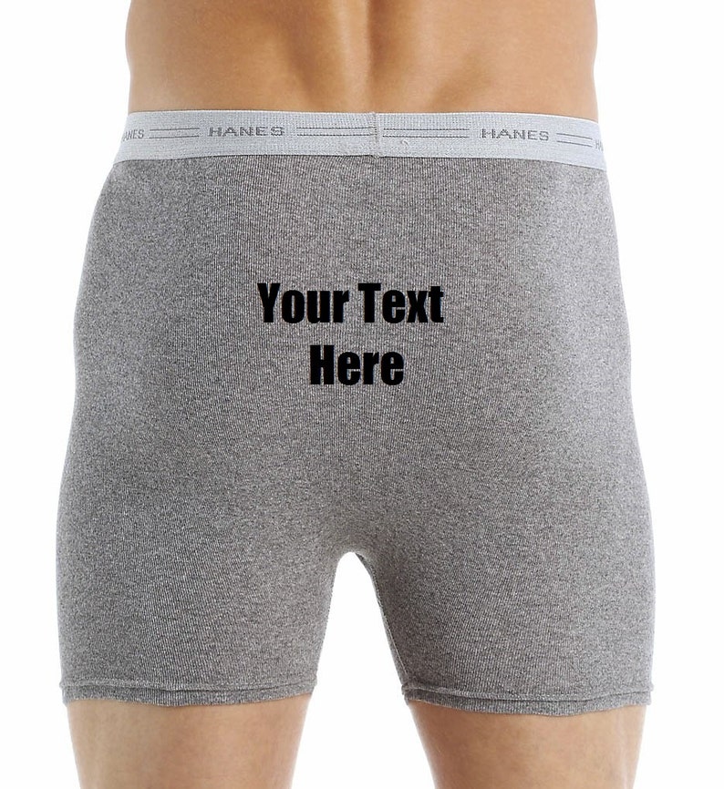 Custom Personalized Designed Boxers With "the Force is Strong With This ...