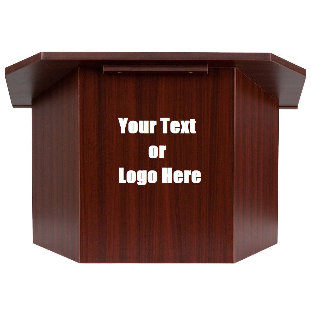 Custom Designed Folding Lectern Display With Your Personalized - Etsy