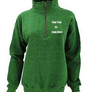 Custom Personalized Design Your Own Vintage 1/4 Zip Pull-over ...